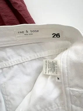 rag & bone | Jeans | Rag Bone Field Pants In Vintage White | Poshmark